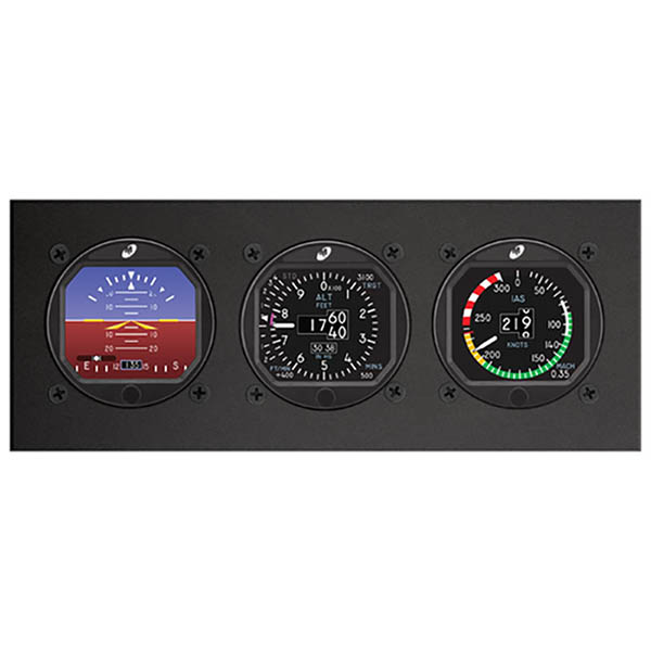 Mid-Continent Instruments & Avionics 2-inch Digital Standby 3-Pack ...