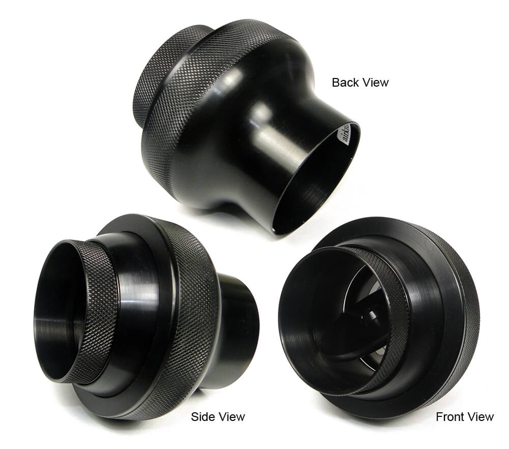 Large Round Eyeball Vent - Black | Aircraft Spruce Canada
