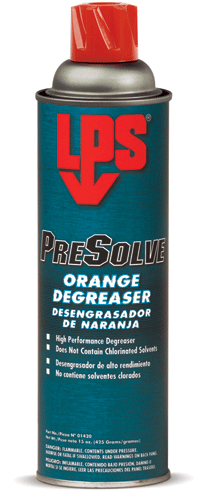 LPS 01420 Presolve Orange Degreaser 15Oz Aerosol | Aircraft Spruce Canada
