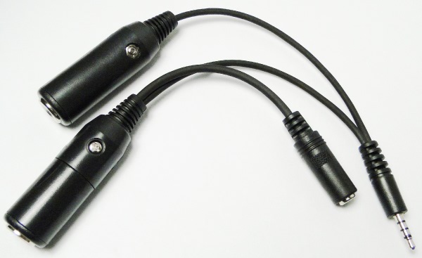 Pilot USA Dual GA To Icom A5 A23 Adapter & Ptt Input PA-85 | Aircraft ...