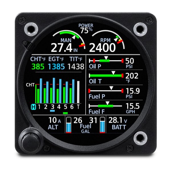 Garmin GI 275 EIS Engine Indication System | Aircraft Spruce Canada