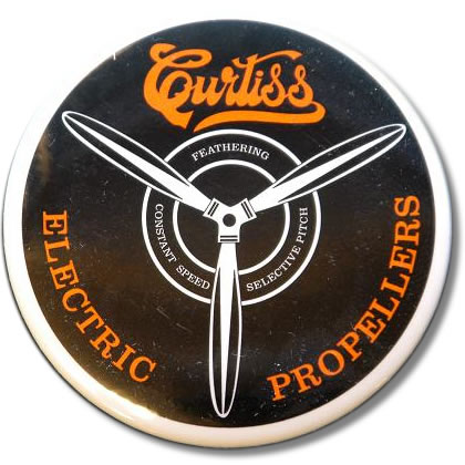 Curtiss Electric Propellers Fridge Magnet | Aircraft Spruce Canada