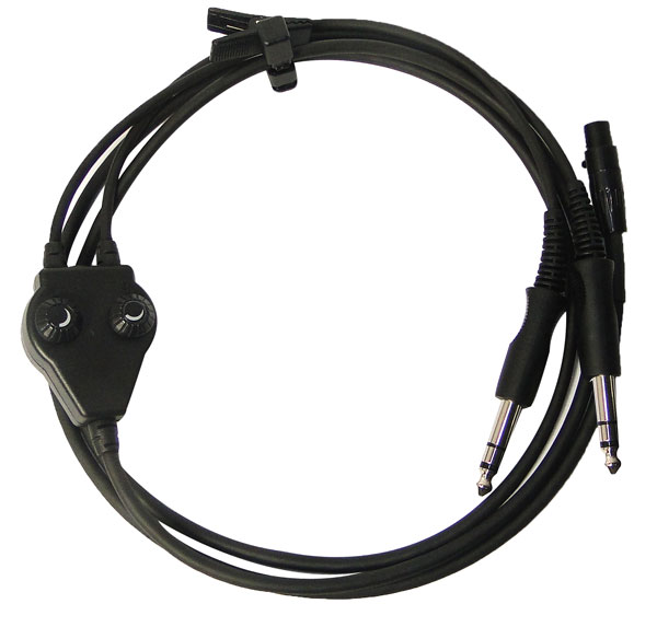 Pilot USA Mono / Stereo Dual GA Cable For ANR Headsets PA-79Dnc ...