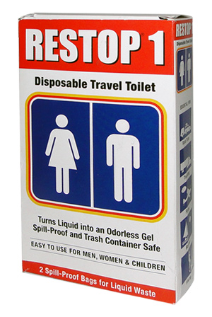 Restop 1 Disposable Toilet 3Pk