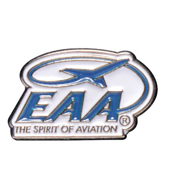 EAA Colored Logo Pin | Aircraft Spruce Canada