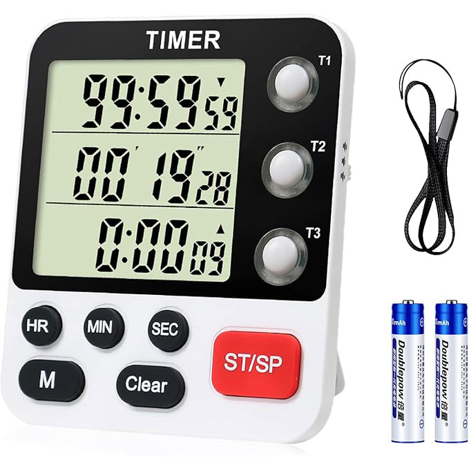 Digital 3 Channel Clock / Timer | Aircraft Spruce Canada