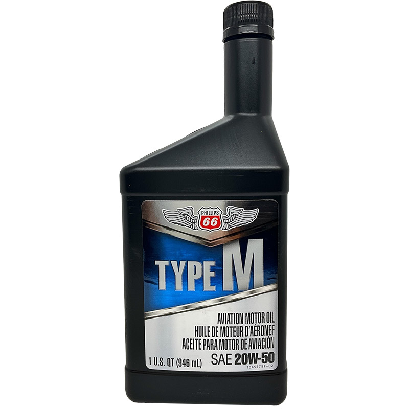 Phillips 66 Type M 20W-50 Oil | Aircraft Spruce Canada