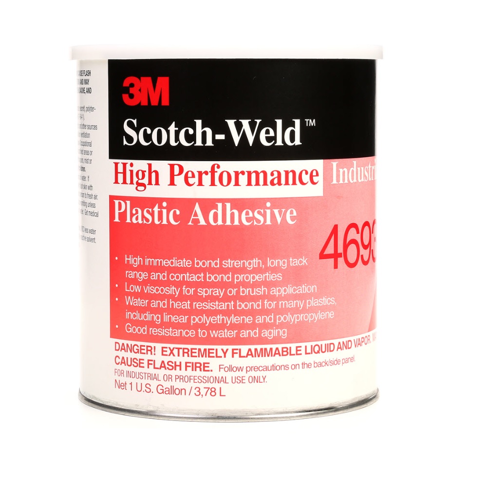 3M™ High Performance Industrial Plastic Adhesive 4693 - Gallon ...