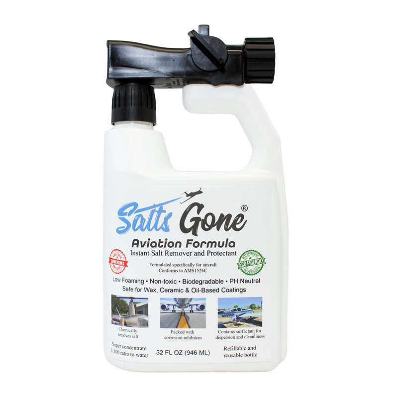 Salts Gone Aviation Formula Instant Salt Remover and Protectant ...