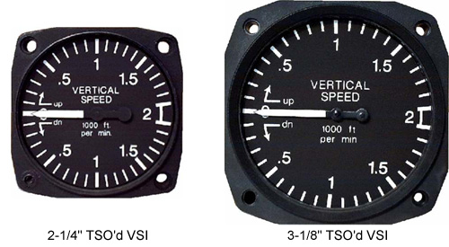 UMA 3-1/8 Vertical Speed Indicator 0-2000 TSO | Aircraft Spruce Canada